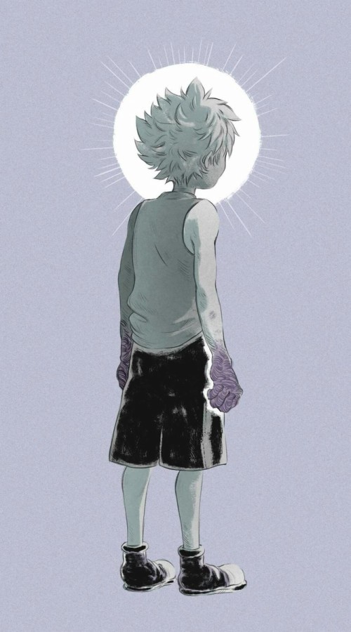 Image - Killua Lockscreen (#3149861) - HD Wallpaper & Backgrounds Download