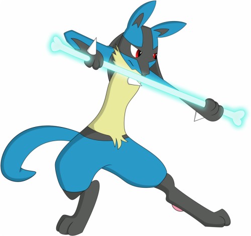 Lucario Images Bone Rush Hd Wallpaper And Background - Lucario Use Bone ...