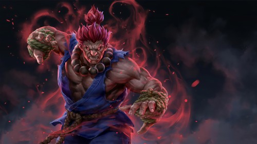 Akuma Was Revealed For Street Fighter V During The - Akuma Raging Demon ...