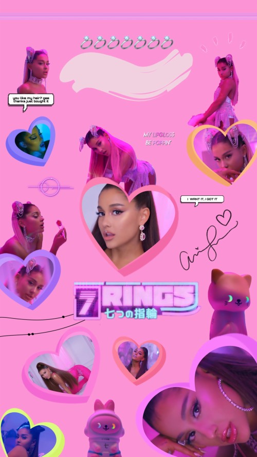 Ariana Grande 7 Rings (#2495097) - HD Wallpaper & Backgrounds Download