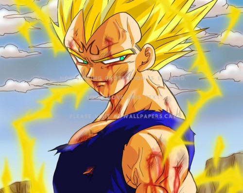 Majin Vegeta Sacrifice (#3189020) - HD Wallpaper & Backgrounds Download