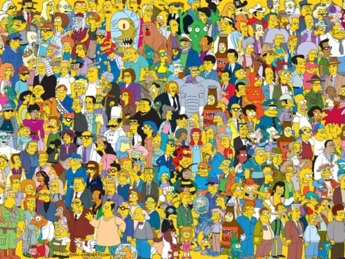 Simpsons Characters (#324685) - HD Wallpaper & Backgrounds Download