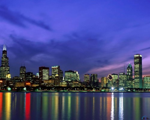 Chicago Wallpapers For Mobile And Desktop In Hd - Chicago Skyline Cover ...