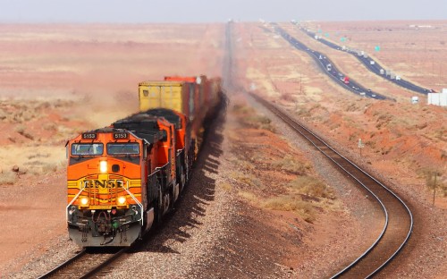 Railway Wallpaper Hd - Bnsf Train Wallpaper Hd (#3245156) - HD ...