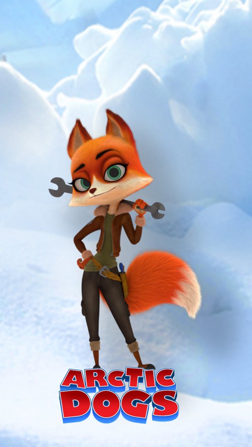 Arctic Dogs Swifty And Jade (#3251160) - HD Wallpaper & Backgrounds ...