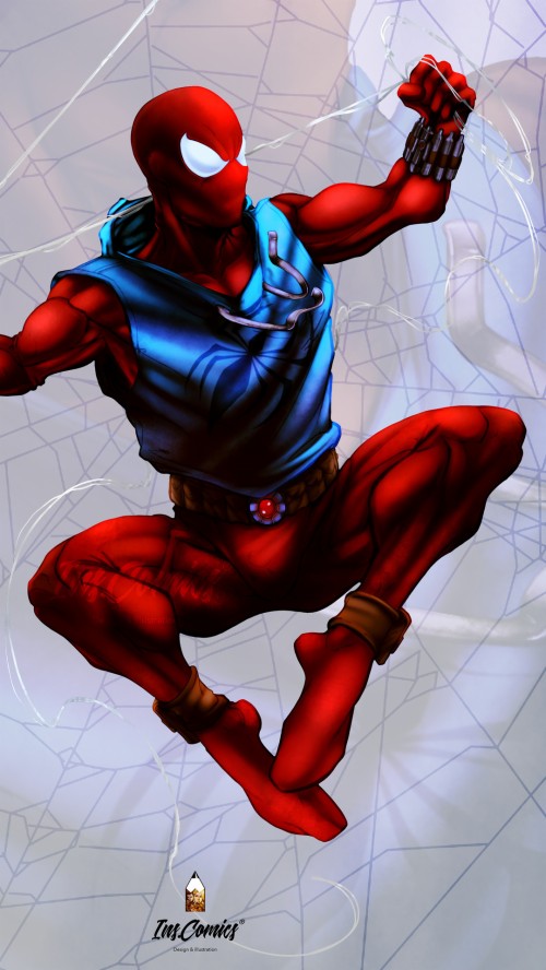 Ben Reilly Scarlet Spider (#3261466) - HD Wallpaper & Backgrounds Download