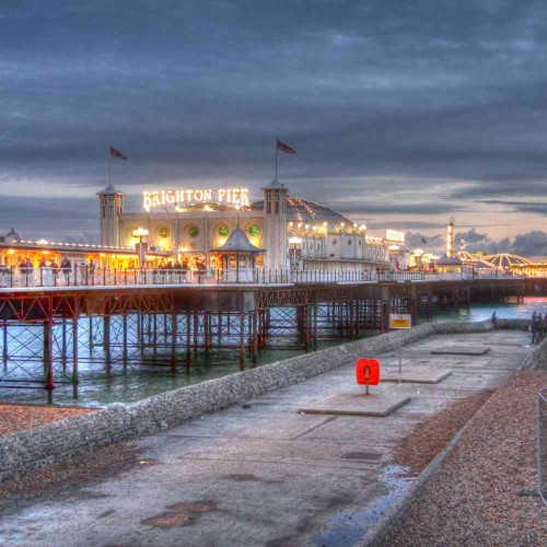 Brighton Palace Pier (#3268475) - HD Wallpaper & Backgrounds Download