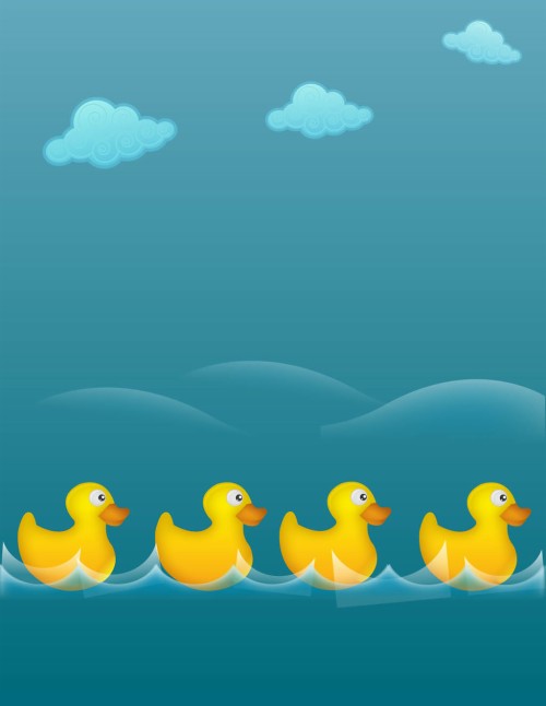 Free Duck Vectors - Rubber Duck Background Free (#3271644) - HD ...