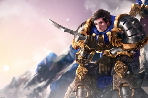 God-king Darius Vs Garen By Azalien Hd Wallpaper Background - God King ...