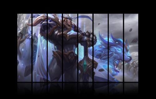 God-king Darius Vs Garen By Azalien Hd Wallpaper Background - God King ...