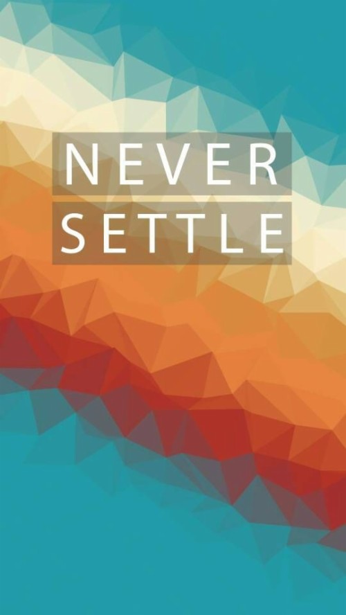Hd Wallpaper - Never Settle One Plus (#361519) - HD Wallpaper ...