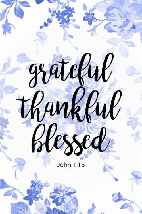 Blessed Wallpaper - Blessing Thankful Bible Verses (#365486) - HD ...