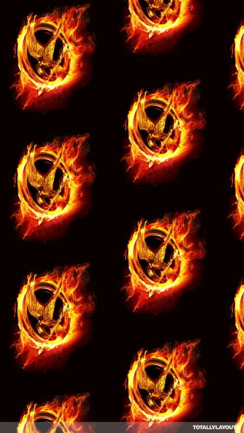 Fire The Hunger Games Logo (#3165586) - HD Wallpaper & Backgrounds Download