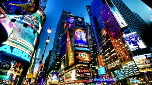 Time Square High Quality (#441183) - HD Wallpaper & Backgrounds Download