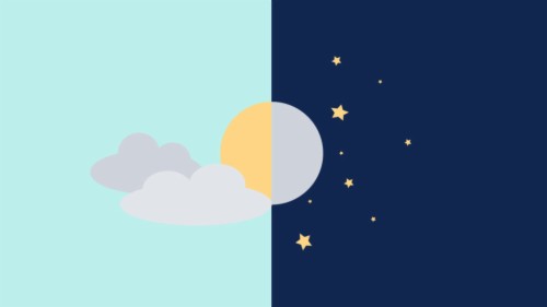 Sun & Moon Wallpaper - Illustration (#469824) - HD Wallpaper ...