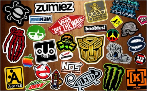 Sticker Bomb Wallpaper - Sticker Bomb Wallpaper 4k (#1508277) - HD ...