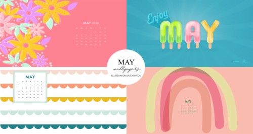 May 2019 Calendar Wallpapers - Graphic Design (#481182) - HD Wallpaper ...