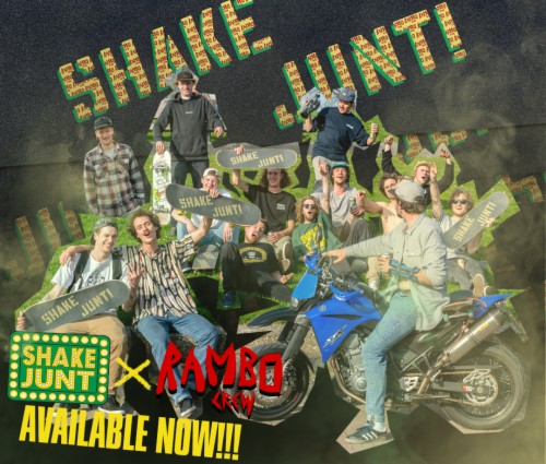 Shake Junt X Rambo Crew Collab Flatspot Magazine Skateboarden - Shake ...