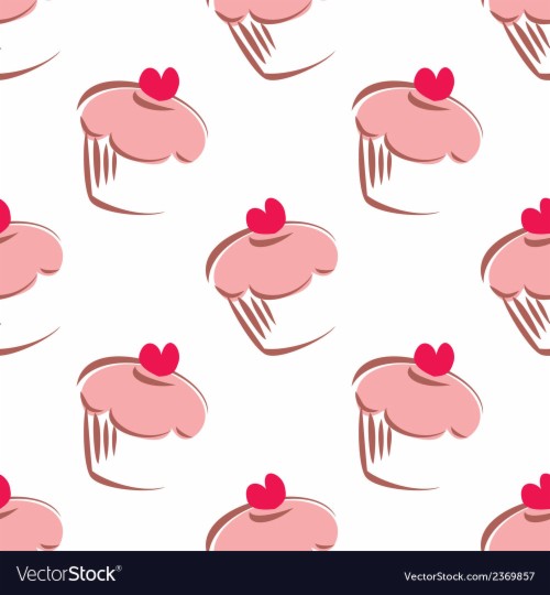 Cupcake Pattern Background (#528324) - HD Wallpaper & Backgrounds Download