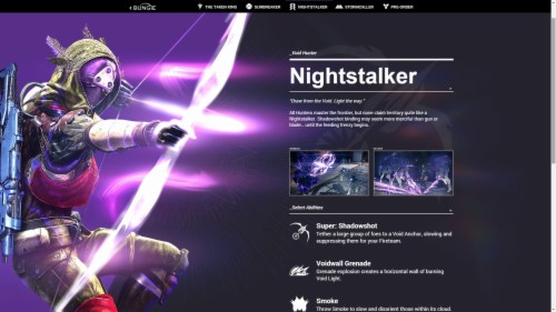 Destiny Night Stalker Wallpaper - Destiny 2 Nightstalker Skill Tree ...