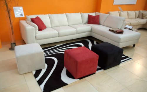 Beautiful Sofa Set Interior Home - White And Blue Wall (#552743) - HD ...