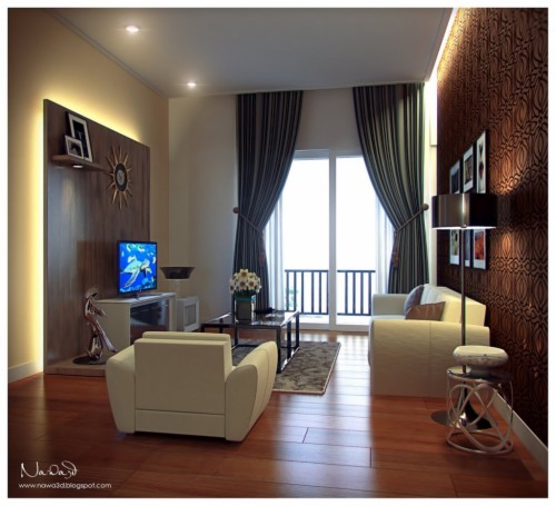 Wallpaper For Small Living Room - Living Room Small Apartments Decor ...