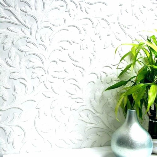 Textured Wallpaper Border Embossed Paintable - Wallpaper (#486961) - HD ...
