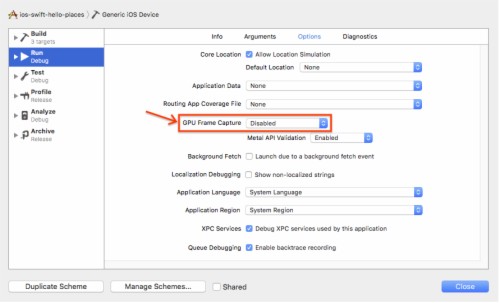 Set The Gpu Frame Capture Option To Disabled - Xcode Metal Api Validation (#584264) - HD ...