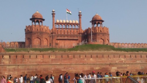 Delhi Image - The Red Fort (#439301) - HD Wallpaper & Backgrounds Download