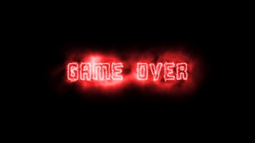 Game Over Wallpaper Red (#586379) - HD Wallpaper & Backgrounds Download