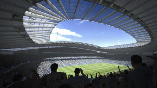 Etihad Stadium Fifa 14 (#606221) - HD Wallpaper & Backgrounds Download