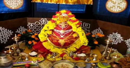 Varalakshmi Vratam Pooja - Sravana Sukravaram (#766665) - HD Wallpaper ...