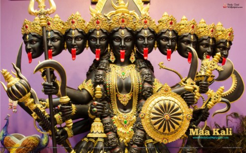 Maa Kali Virat Roop Wallpaper - Horror (#400460) - HD Wallpaper ...