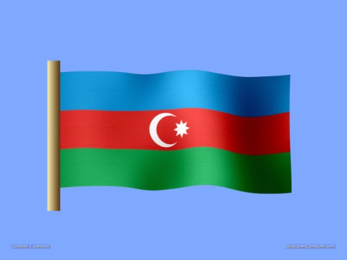 Graphics Wallpapers Flag Of Azerbaijan Flag Graphic - Azerbaycan ...