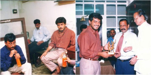 Ajith At The Cinema Express Cabin Of The Express Publications - Citizen ...