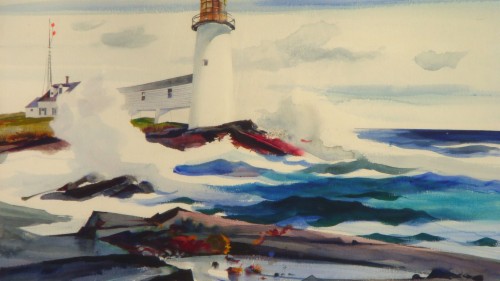 Andrew Wyeth Lighthouse Paintings (#903708) - HD Wallpaper ...