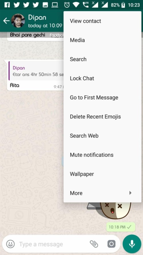 Steps To Set Custom Wallpaper On Gb Whatsapp For Android (#908932) - HD ...