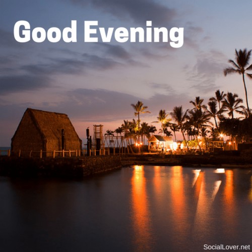 Good Evening Wishes Images Free Download (#921281) - HD Wallpaper ...