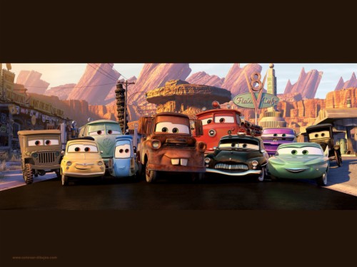 Disney Pixar Cars - Disney Cars Route 66 (#966475) - HD Wallpaper ...