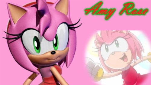 Amy Rose Hd Background Wallpaper Desktop Images Background - Amy Rose ...